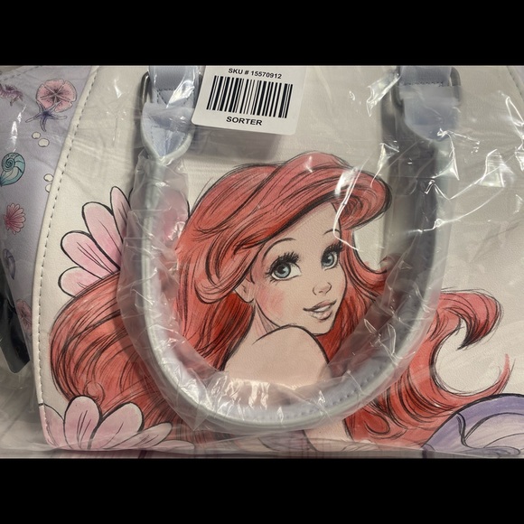 Loungefly | Bags | Nwtloungefly Disney Ariel Sketch Bag | Poshmark